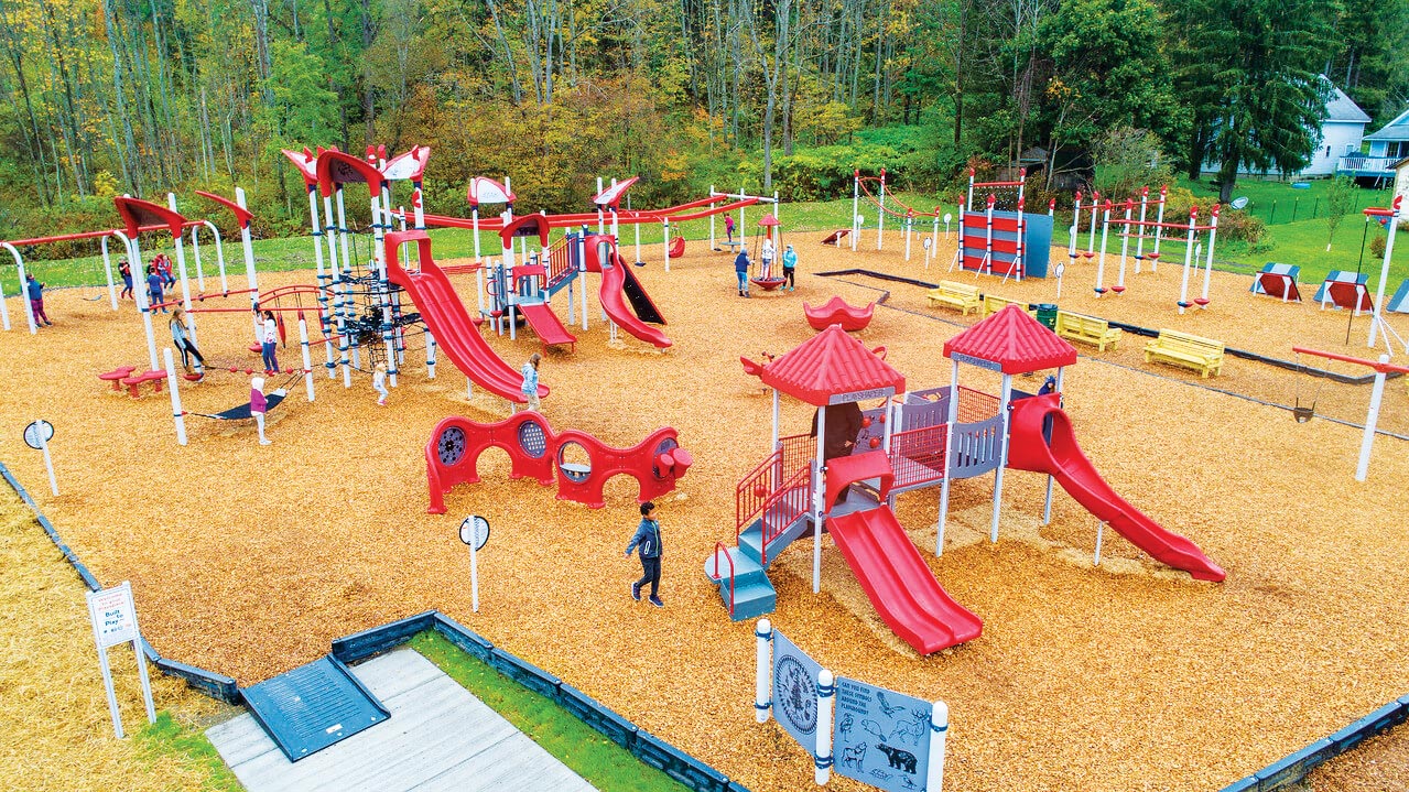 EVL’s New Inclusive Playground Four Local Moms Initiate Playground ...