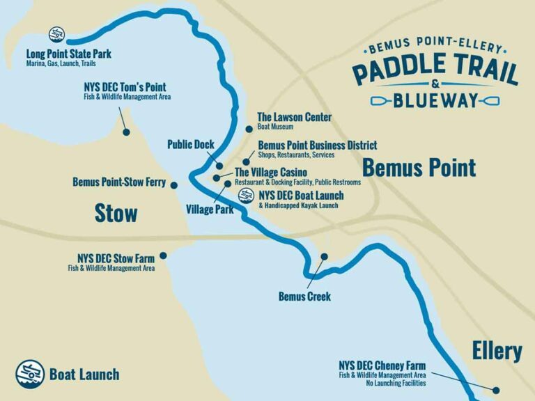 Bemus Point-Ellery Paddle TrailBlueway Coming Soon to Chautauqua Lake ...